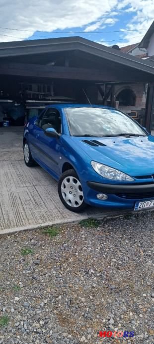 2002' Peugeot 206 for sale. Zagreb City, Croatia